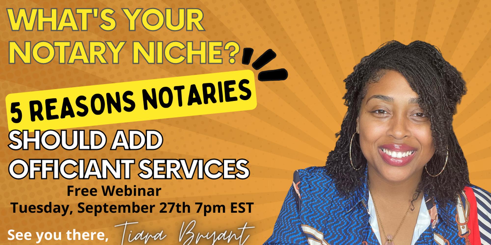 What's your notary niche? 5 reasons notaries should add wedding ...