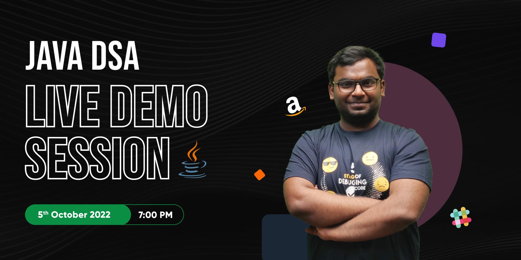 Java DSA Masterclass Pt.1 | Lakshya Bhaiya · Zoom · Luma