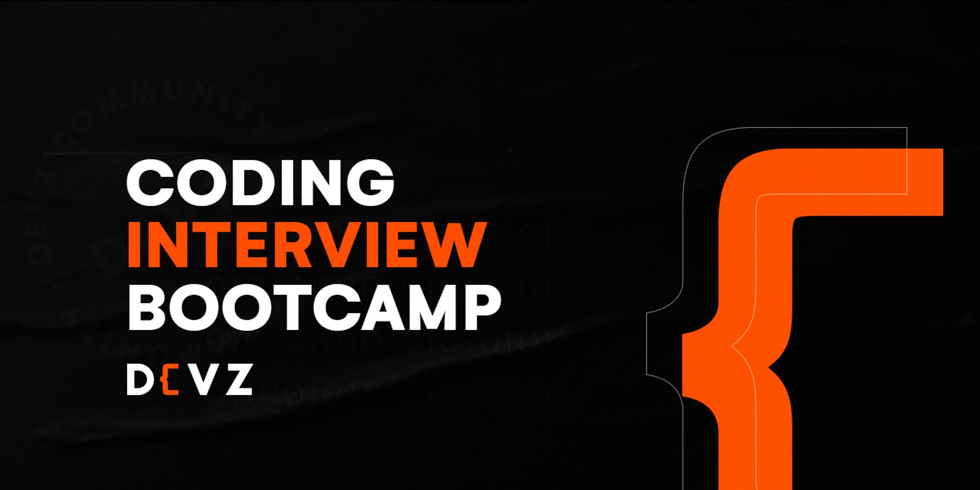 Devz Community - Coding Interview Bootcamp · Zoom · Luma
