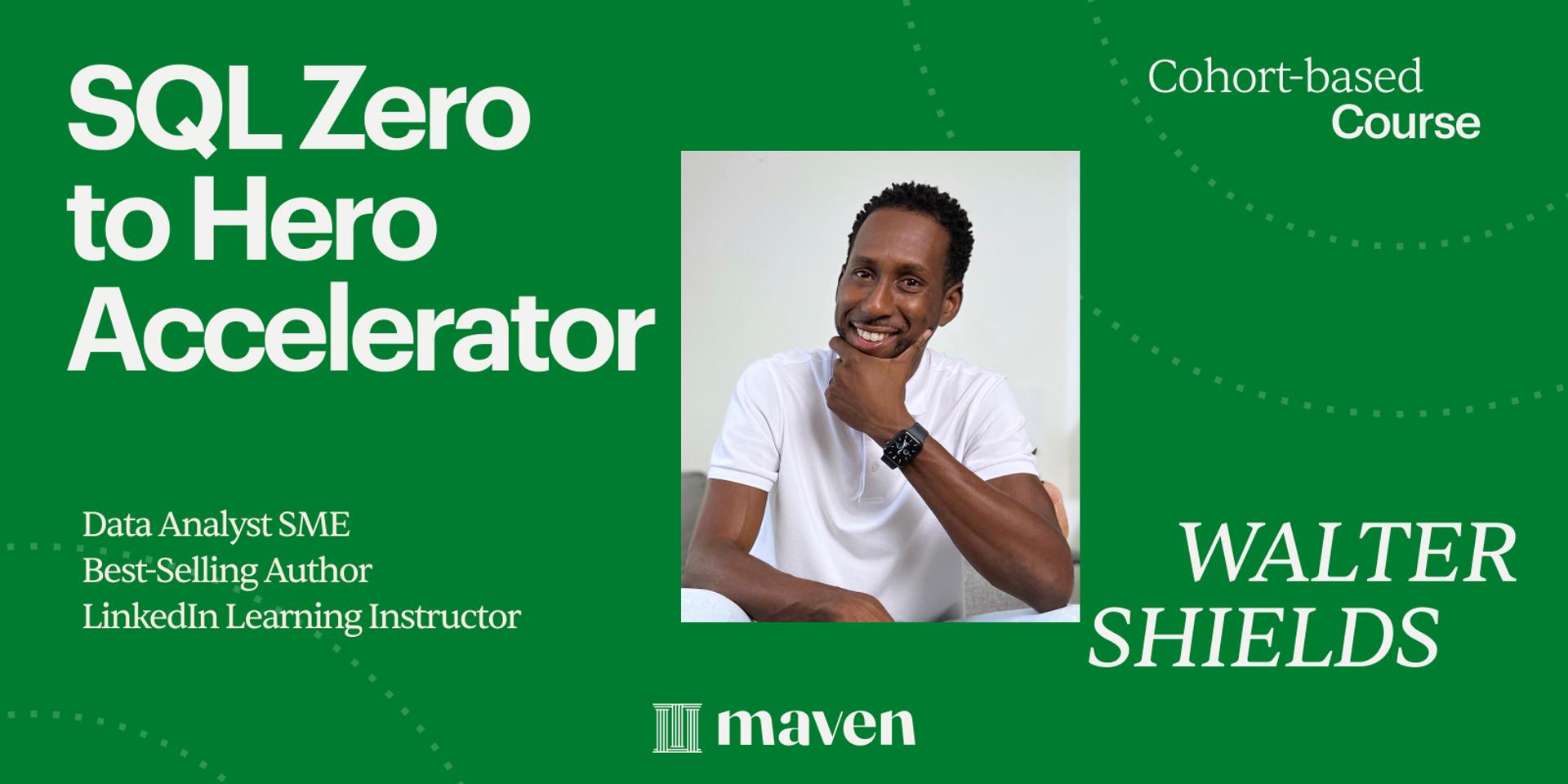 SQL Zero To Hero FREE Mini Course · Zoom · Luma