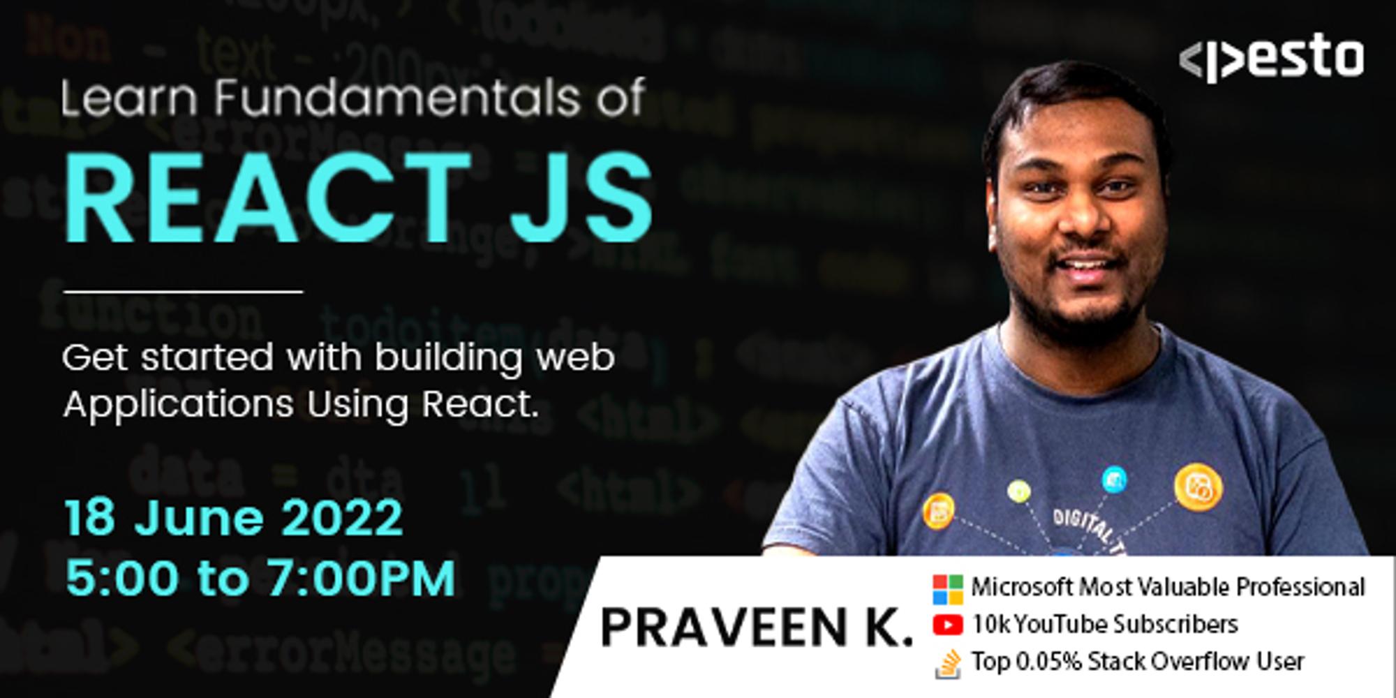 Learn Fundamentals of React · Zoom · Luma
