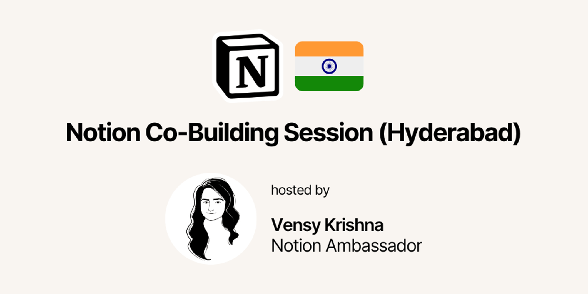Notion Co Building Session Hyderabad Luma